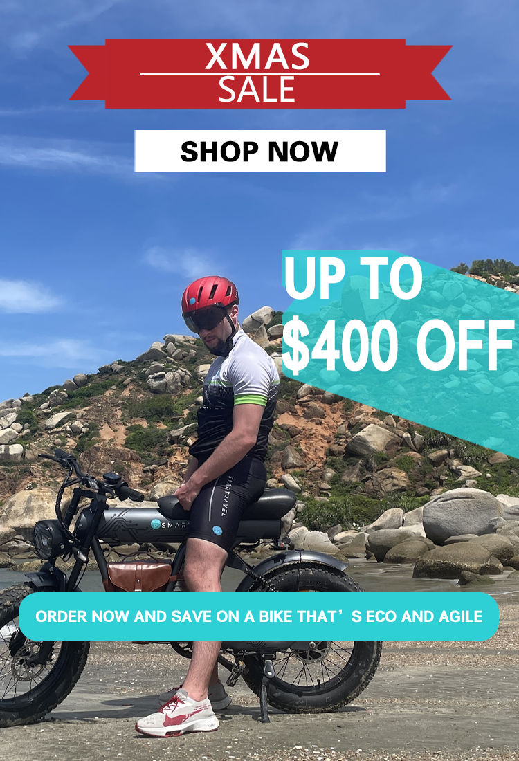 Smartravel Electric Bike, Ebike with 1200W Brushless Motor, 48V/20Ah ...