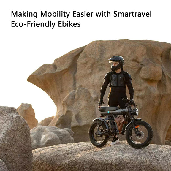 Smartravel Electric Bike, Ebike with 1200W Brushless Motor, 48V/20Ah ...